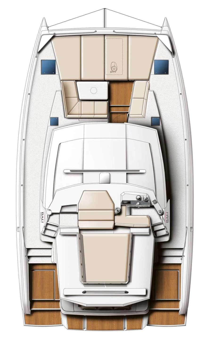 Bali 4.2 Catamaran - Pikasea
